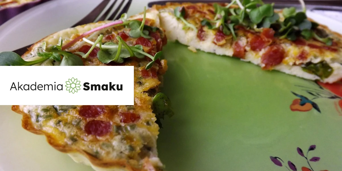 Zapiekane jajka z kabanosami - Akademia Smaku