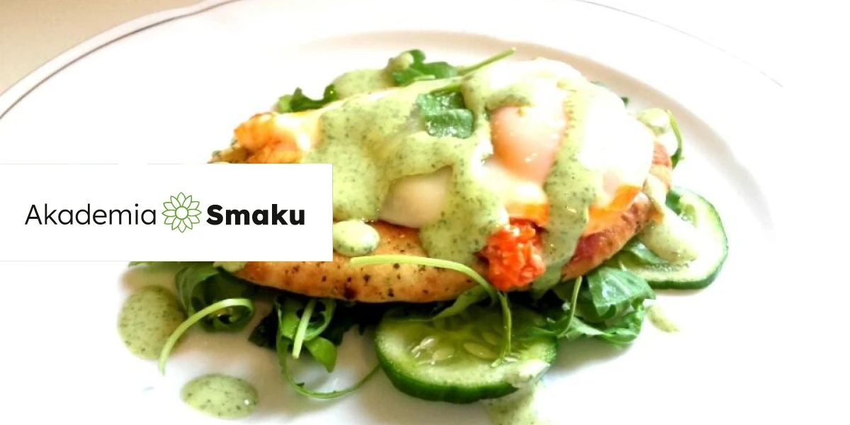 chlebek nan z jajkiem sadzonym - Akademia Smaku