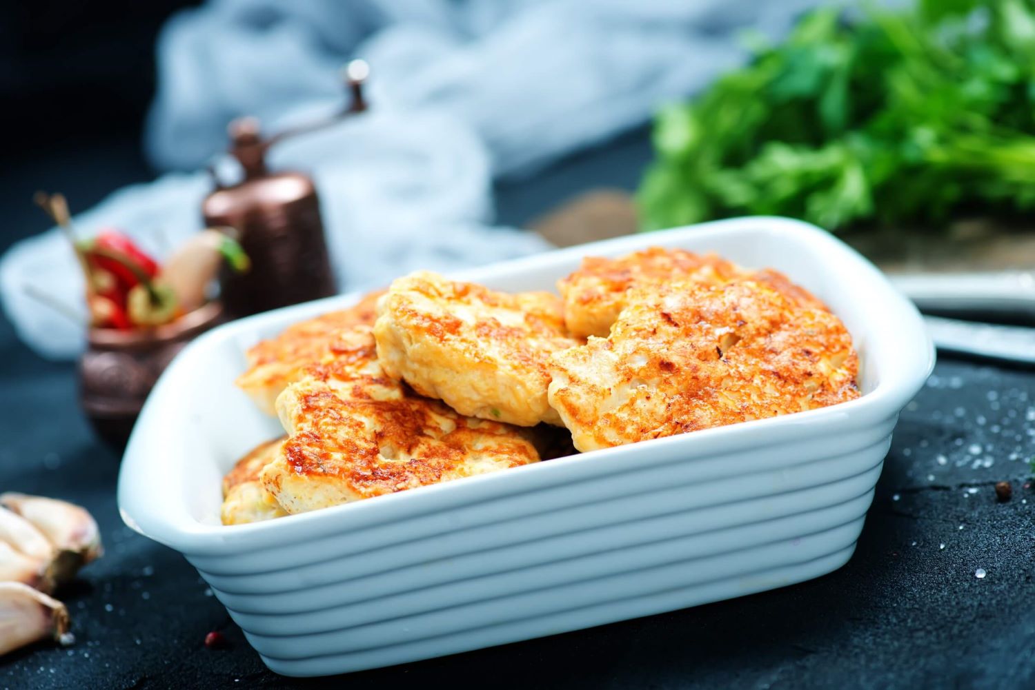 Kotlety z kalafiora - Przepis - Akademia Smaku